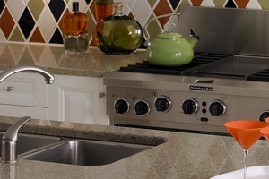 Silestone Tea Leaf Quartz Countertops $44.99 Installed, San Fernando Valley, California, CA